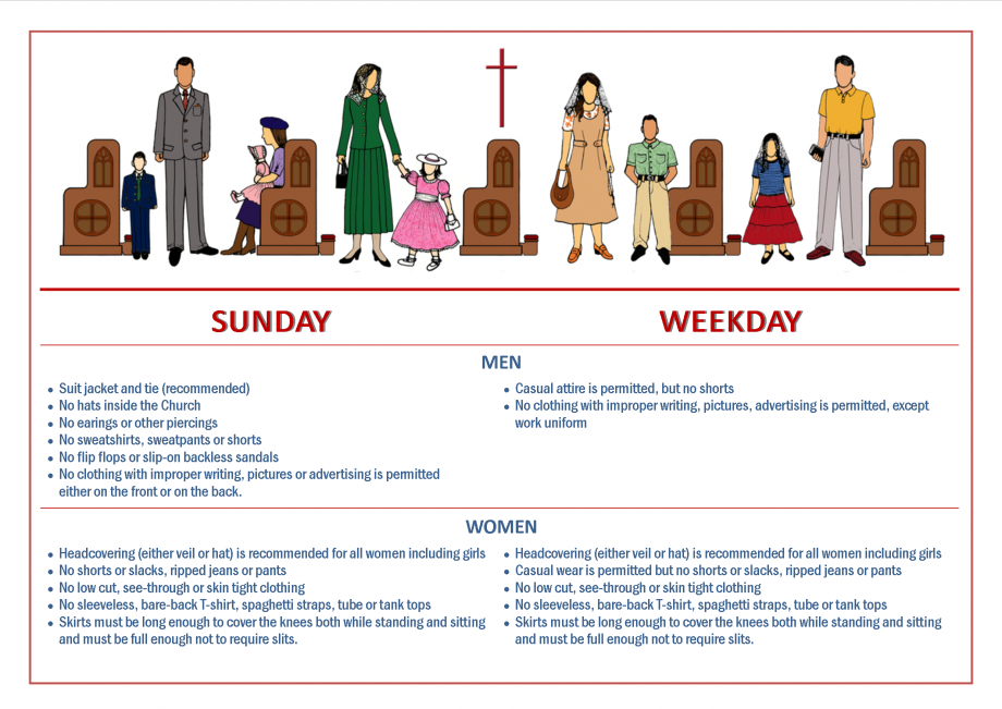 Dress Code – Parramatta Latin Mass Chaplaincy (Official Website)